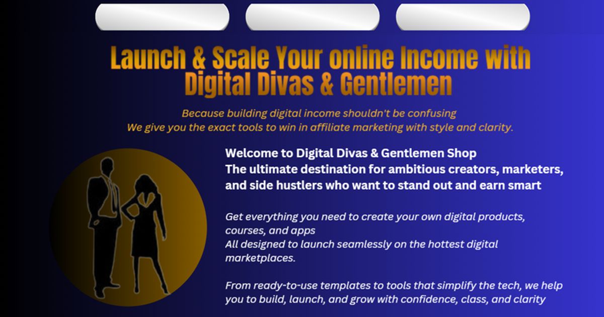 Digital Divas & Gentlemen Shop
